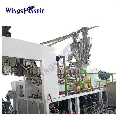 China Customized T-die Mould Plastic PET EVA PS PC Sheet Extruder Machine 500-1220mm Thickness 33m/min Speed for sale
