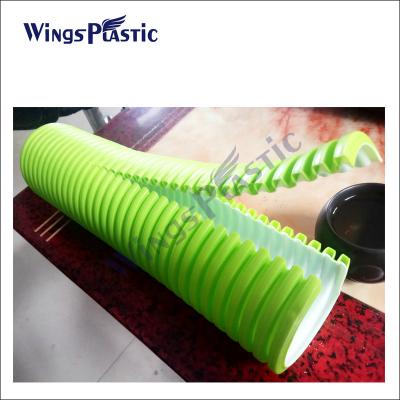 China 40-110mm HDPE Double Wall Corrugation Pipe Machine Production Line for sale