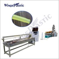 China PE PP PA PVC Medical Electrical Hose Corrugated Pipe Making Machine with 15-30 m/min Production Speed and PLC Control for sale