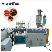 China PE Electric Duct Production Line Spiral COD Pipe Making Machine for sale