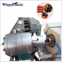 China PE Electric Duct Production Line Spiral COD Pipe Making Machine for sale