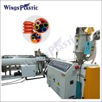 China HDPE PE Micro Duct Bundle Pipe Hose Making Machine Extrusion Line for sale