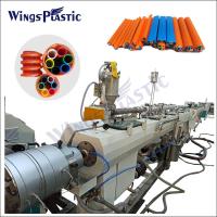 China HDPE PE Micro Duct Bundle Pipe Hose Making Machine Extrusion Line for sale