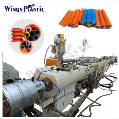China PE Electric Duct Production Line Spiral COD Pipe Making Machine for sale