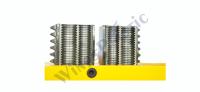 China PP/PE/PVC/PA Plastic Single Wall Corrugated Conduit Pipe Extruders Machine for sale