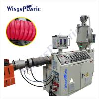 China PE Corrugated Conduit Electric Pipe Production Line With High Output for sale
