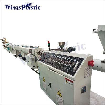 China 20-110mm Plastic HDPE PE PP Pipe Extrusion Production Line Making Machine for sale