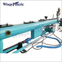 China Plastic PE HDPE Pipe Extrusion Production Line 20-1200mm Water Supply for sale