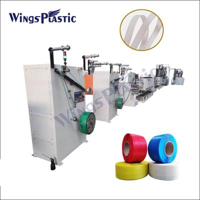 China PP PET Strap Band Extrusion Machine with Custom Width & Thickness Control for Industrial Strapping Production for sale