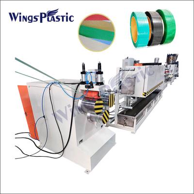 China Polypropylene Strapping Belt Extrusion Pp Pet Strap Band Making Machine Production Line for sale