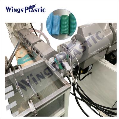 China HDPE Dual Corrugated Pipe Extrusion Line 80kg/h Output 30:1 L/D Ratio for sale