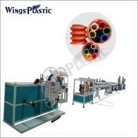 China High Speed PP PE Single Wall Corrugated Pipe Extruder Machine For Medical Hose for sale