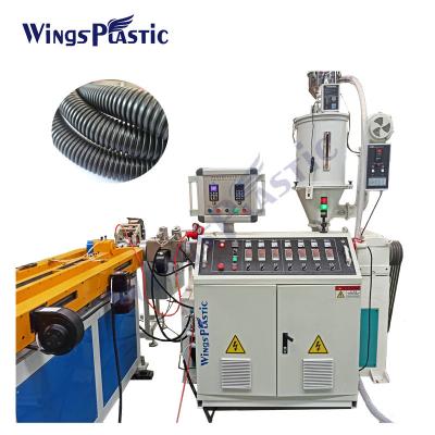 China 30m Per Minute High Speed Corrugated Pipe Making Machine Plastic Extruder for sale