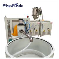 China HDPE PP PE PVC Hydraulic Spiral Wrap Hose Protector Pipe Making Machine with SJ-45/28 Extruder and 38CrMoAiA Screw for sale