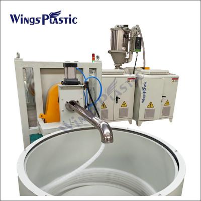 China PP Spiral Hose Guard Manufacturing Machine - Continuous Production Line for Hydraulic Hose Protectors and Cable Sleeves for sale