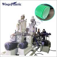 China Hdpe Double Wall Corrugated Drainage Pipe Making Machine Extrusion Line for sale