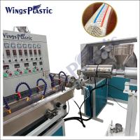 China PVC Fiber Reinforced Braided Hose Pipe Extruder Production Line 50mm for sale