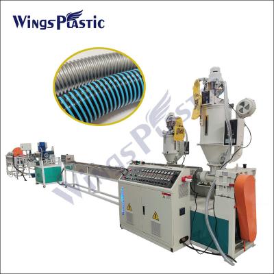 China EVA LLDPE Flexible Hose Extruder Machine for Vacuum Cleaner Swimming Pool 20-50mm for sale
