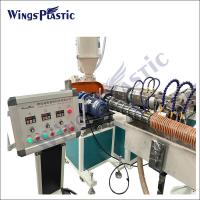 China PVC Suction Hose Extrusion Line Spiral Reinforced Pipe Production Machine 50-150mm for sale