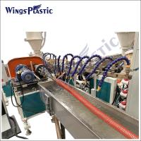 China PVC Suction Hose Extrusion Line Spiral Reinforced Pipe Production Machine 50-150mm for sale