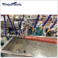 China PVC Suction Hose Extrusion Line Spiral Reinforced Pipe Production Machine 50-150mm for sale