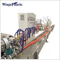 China PVC Suction Hose Manufacturing Machine 50mm Spiral Hose Pipe Extrusion Line for sale