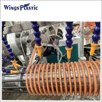 China PVC Suction Reinforced Spiral Hose Extrusion Machine Production Line 50-120mm for sale