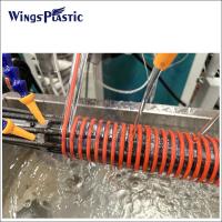 China PVC Suction Spiral Hose Pipe Machine Extrusion System 50-160mm Production Line for sale