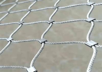 China Hokkaido Stainless Steel Cable Mesh Netting High Strength Corrosion Protection for sale