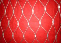 China Hamburg Rhombus Decorative Stainless Steel Wire Rope Mesh Aisi316 for sale