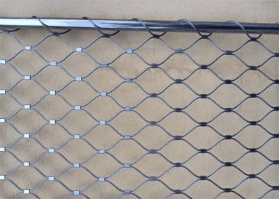 China SGS Brisbane Ferruled Stainless Steel Cable Mesh Aisi316 Grade Railing Safety for sale