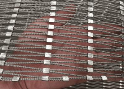 China Melbourne Erosion Resistant Stainless Steel Cable Netting For Suspension Bridge for sale