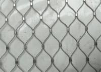 China Ferrule Stainless Steel Wire Rope Mesh Net 1.2mm 1.6mm Flexible Deck Railing for sale