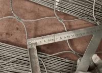 China 304 316 Stainless Steel Cable Mesh , Custom Zoo Decorative Wire Mesh Fence for sale