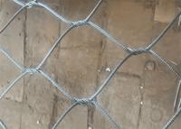 China Diamond Decorative Metal Architectural Wire Mesh Panels Marine Grade Bridge Stairway for sale