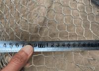 China Customized 304 X Tend Cable Mesh , Woven Balustrade Wire Mesh Garden Fence for sale