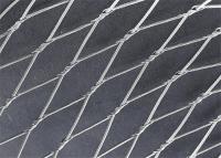 China Customized 304 X Tend Cable Mesh , Woven Balustrade Wire Mesh Garden Fence for sale