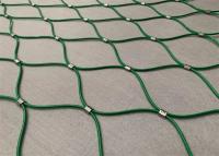 China 304 316 Webnet Stainless Steel Rope Mesh Colored PVC Plastic Coated 1.2 Mm for sale