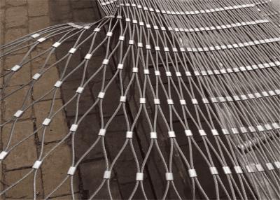 China Galvanised PVC Coated Diamond Mesh , Parrot Aviary Netting Stainless Steel for sale