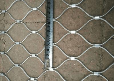 China 304 316L Stainless Steel Aviary Mesh Wire Panels 7×19 For Animal Zoo Protection for sale