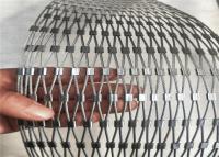 China Black Oxide Iron Stainless Steel Zoo Mesh Metal Mesh 2.5mm Customized Size for sale