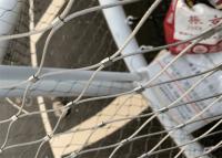 China 304 Flexible Metal Mesh Netting 6.0mm Fabric Steel Knotted Rope Mesh Stainless Steel for sale