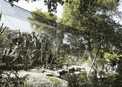 China Hot-Dip Galvanized 1m Stainless Steel Rope Mesh For Zoo Enclosures for sale