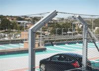 China Balustrade Infill Cable Mesh Railing Black Oxide , AISI Stair Barrier Safety Nets for sale