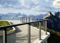 China SS304 X Tend Cable Mesh Railing , Stainless Steel Ferruled Rope Mesh for sale