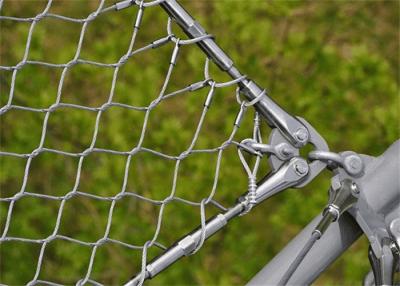 China Stainless Steel Cable Mesh Railing Balustrade Mesh 7X7 Durable And Strong For Bridge for sale