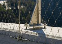 China AISI 304/316/304L/316L Stainless Steel Wire Rope Mesh Customized Aperture 7X 19 for sale