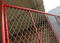 China 7×19 Aisi 304 Ferrule Stainless Steel Wire Rope Mesh Hole 25x25mm for sale