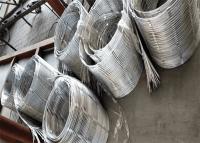 China 7×19 Aisi 304 Ferrule Stainless Steel Wire Rope Mesh Hole 25x25mm for sale