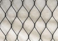 China SS316 SS304 Black Oxide Wire Rope Mesh Hand Woven For Mariculture for sale